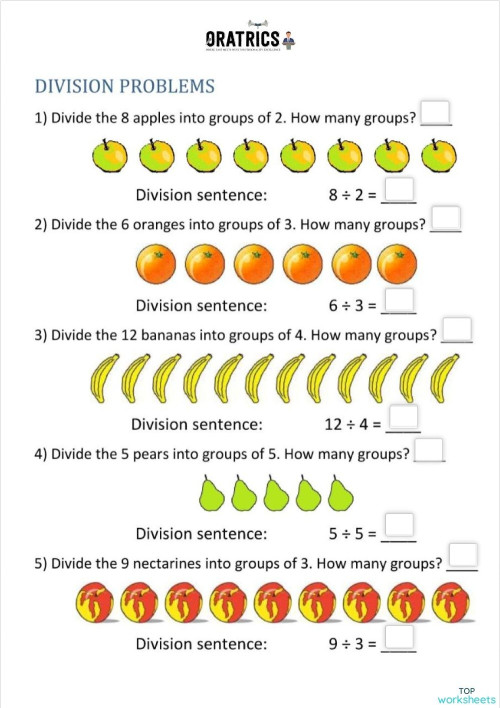 Division Bb Interactive Worksheet Topworksheets
