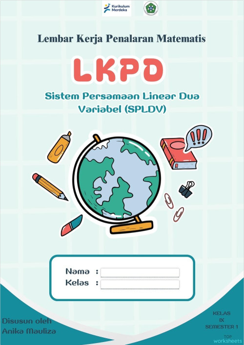 Volume Kubus dan Balok. Interactive worksheet | TopWorksheets