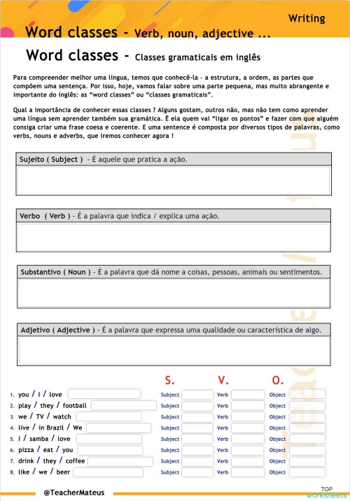 CORRECT THE MISTAKES. Interactive worksheet | TopWorksheets