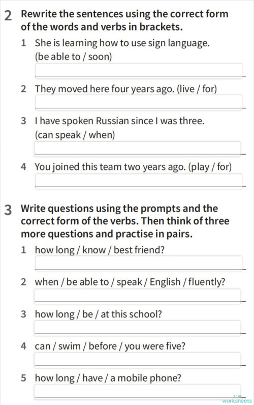 OI 3. UNIT 3 GRAMMAR REVISION. Interactive worksheet | TopWorksheets