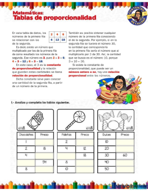 Factor constante de proporcionalidad. Ficha interactiva | TopWorksheets
