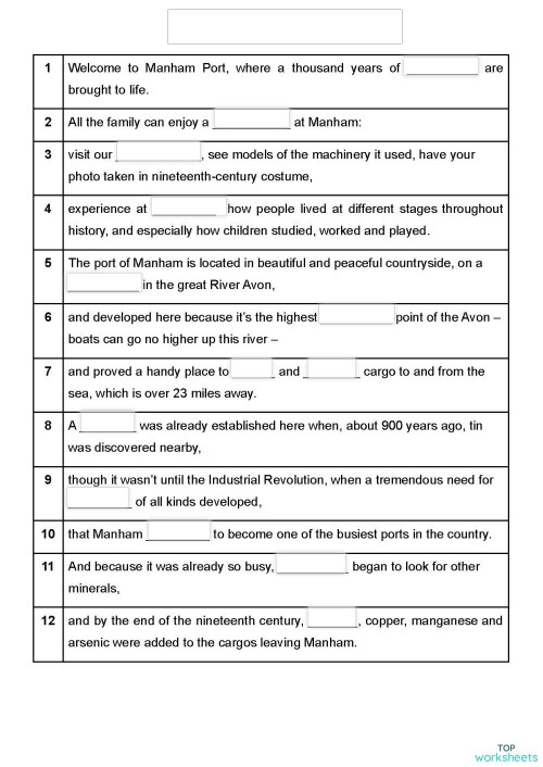 Dictation 1 Interactive Worksheet Topworksheets