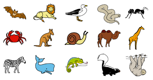 BINGO ANIMALES. Ficha interactiva | TopWorksheets