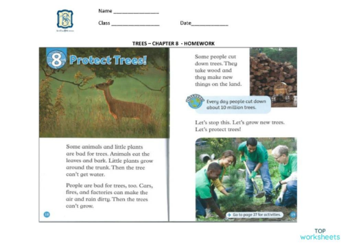 Oxford Reading Homework_Dec 23. Interactive worksheet | TopWorksheets