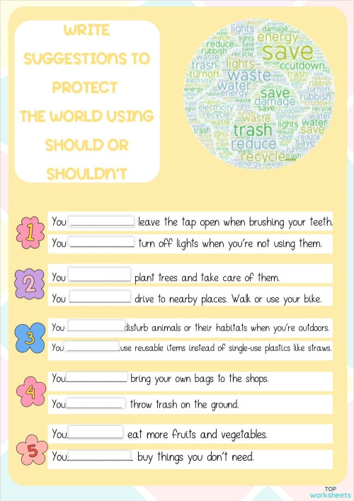 Writing challenge- physical appearance. Interactive worksheet ...