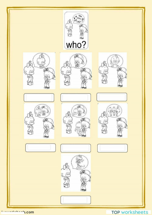 Who. Interactive worksheet | TopWorksheets