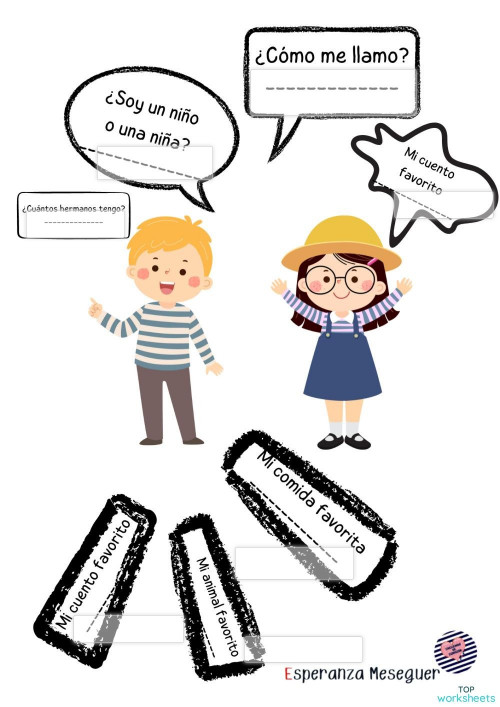 ASÍ SOY YO. Ficha interactiva | TopWorksheets