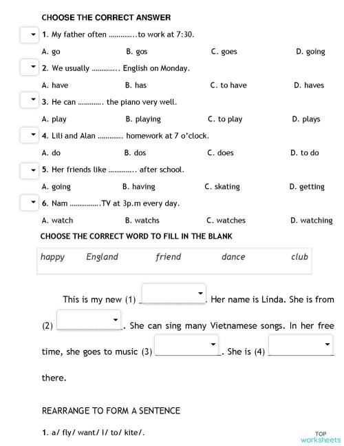 PUPPY 37 - practice. Interactive worksheet | TopWorksheets