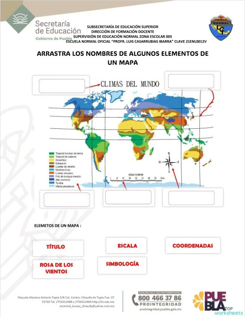 ACTIVIDAD MAPA. Ficha interactiva | TopWorksheets