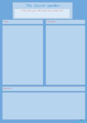 The Secret garden. Interactive worksheet | TopWorksheets