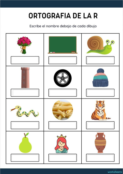 Las mayúsculas. Ficha interactiva | TopWorksheets