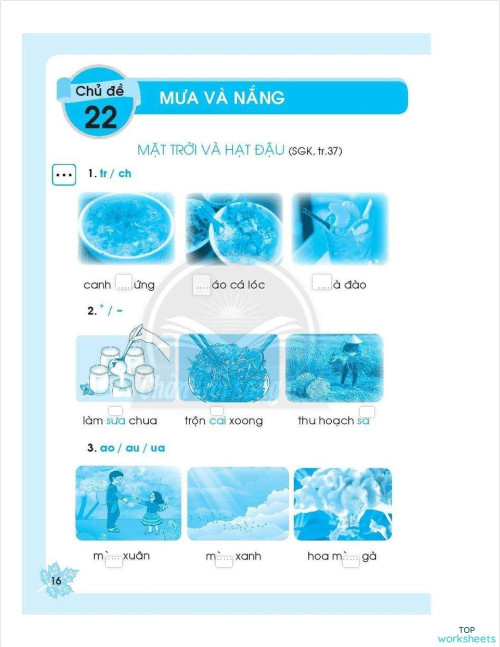 CHỦ ĐỀ 22- BÀI 2. Interactive worksheet | TopWorksheets