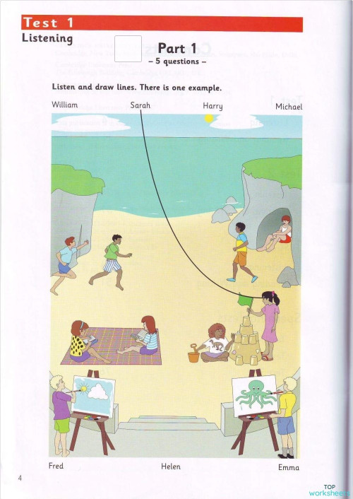 FLYERS 4- PART 1- LISTENING (30.12.2023). Interactive worksheet ...