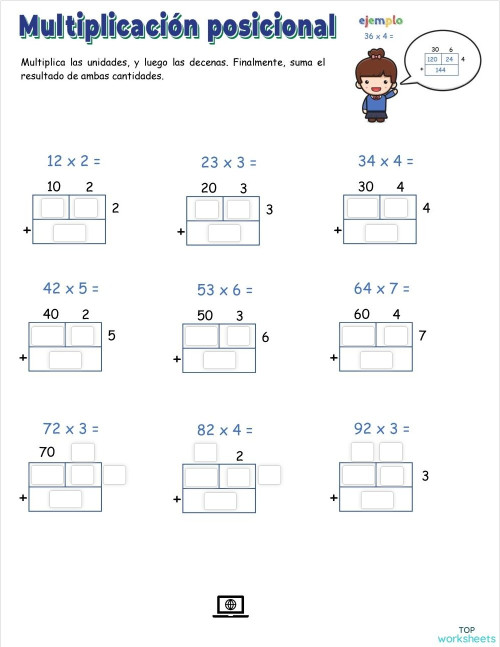 Problemas y ejercicios del doble y la mitad. Ficha interactiva | TopWorksheets