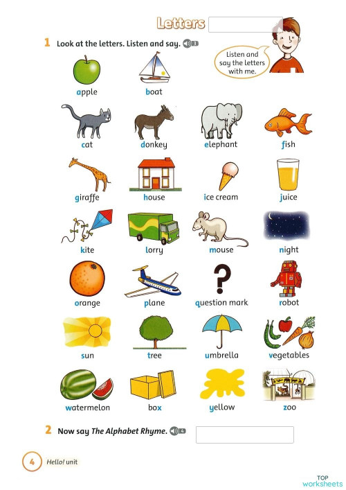 Interactive worksheets and online exercises in english | TopWorksheets