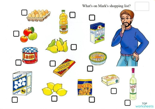 Food part 2.3. Interactive worksheet | TopWorksheets