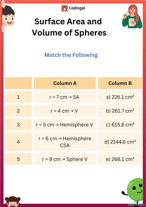M_G08M20L61_WA02_Surface Area and Volume of Spheres. Interactive ...