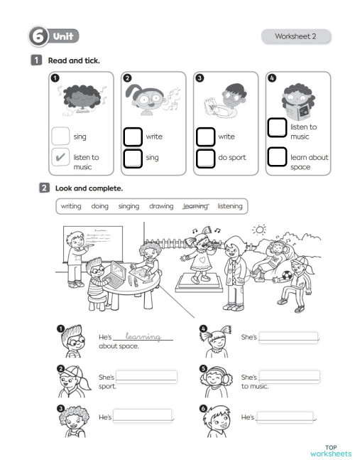Bright Idea 2 Reinforcement worksheet 2. Interactive worksheet ...