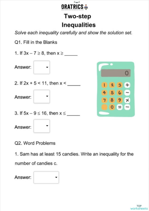 Squares and Cubes 120. Interactive worksheet | TopWorksheets