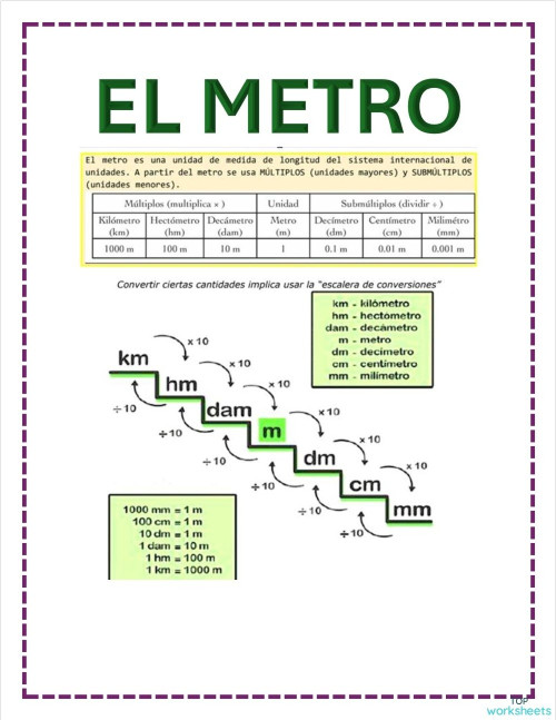 Metro, litro y gramo. Ficha interactiva | TopWorksheets