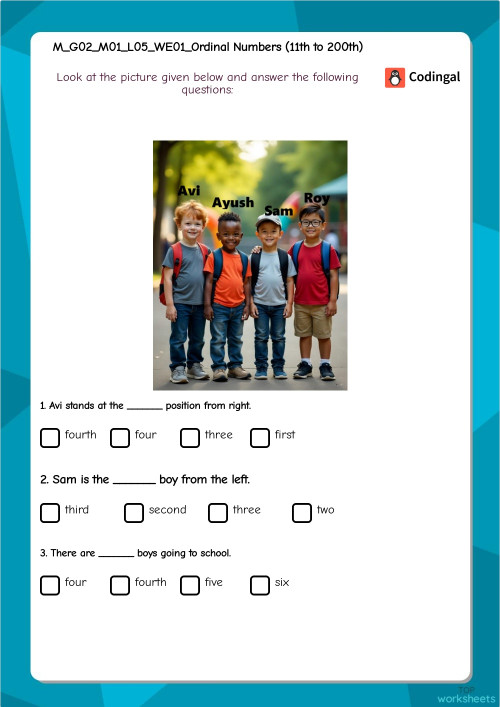 Natural numbers: interactive worksheets and online exercises ...