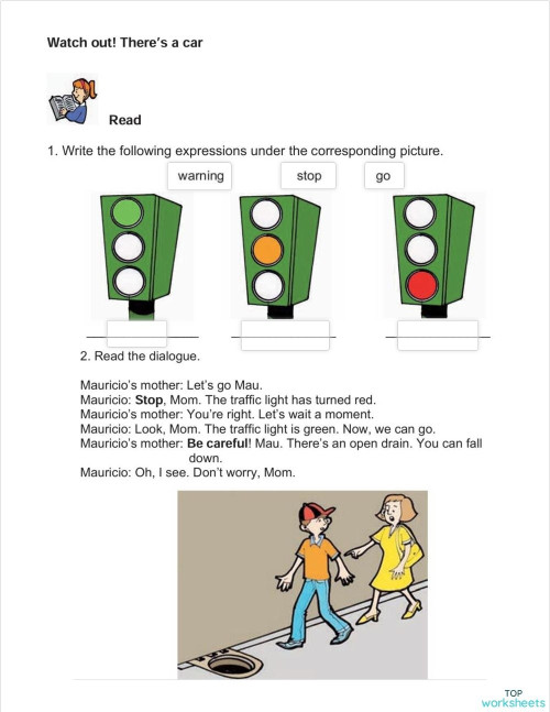 Places in Town. Ficha interactiva | TopWorksheets