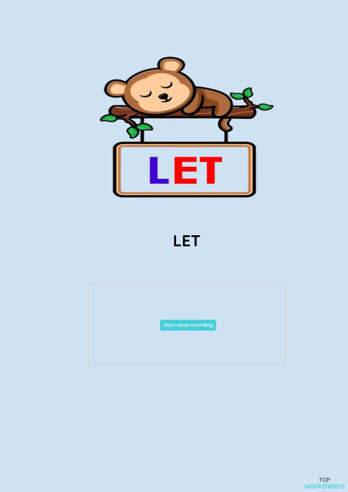 Lesson L4 (Level 1). Interactive worksheet | TopWorksheets