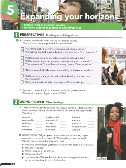 unit 5- expanding your horizons. Interactive worksheet | TopWorksheets