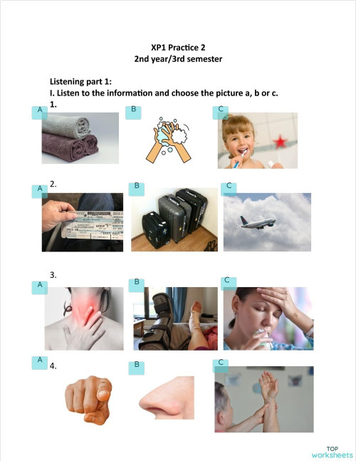 XP1 Practice 2. Ficha interactiva | TopWorksheets