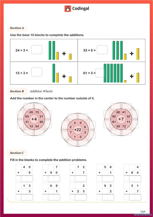 M_G01M07L22_WC02_Addition_of_Two-Digit_Numbers(Without_Regrouping)_2. Interactive worksheet ...