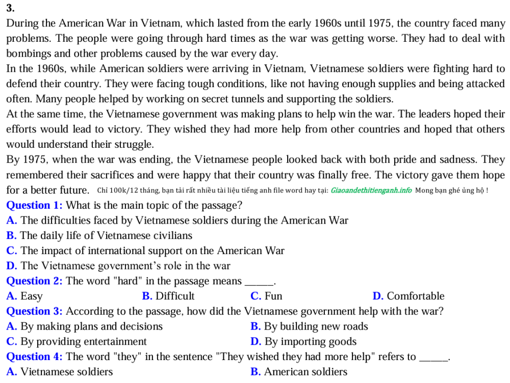 PRACTICE MULTIPLE CHOICE UNIT 04 (G9). Interactive worksheet | TopWorksheets