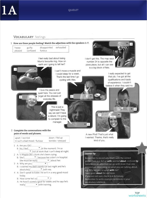 SL / Navy / 1A. Interactive worksheet | TopWorksheets
