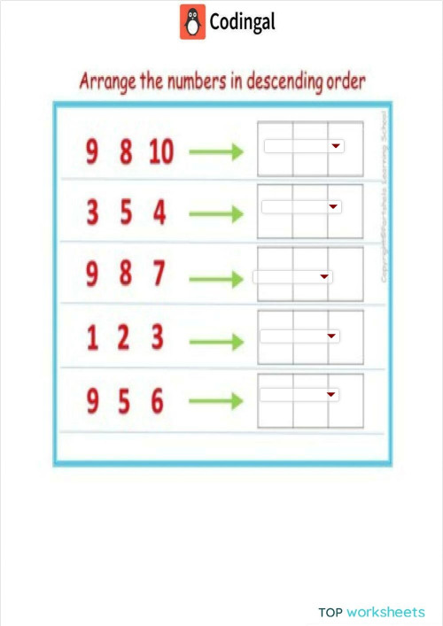 Codingal. Interactive worksheet | TopWorksheets