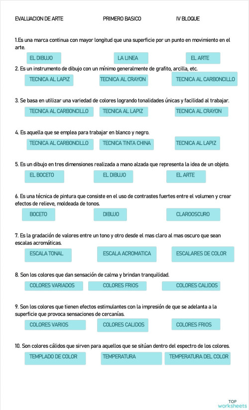 Palabras variables e invariables. Ficha interactiva | TopWorksheets