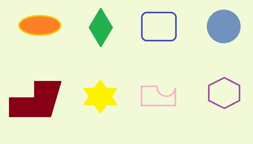 Figuras planas. Ficha interactiva | TopWorksheets