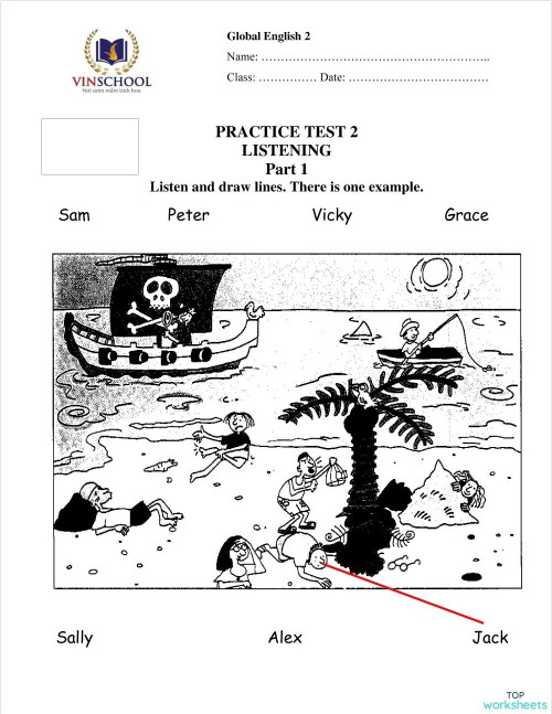 S2_Practice Test 2_Term 1 Revision. Interactive worksheet | TopWorksheets