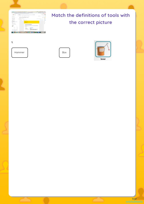 Match the definitions of tools with the correct picture. Interactive ...