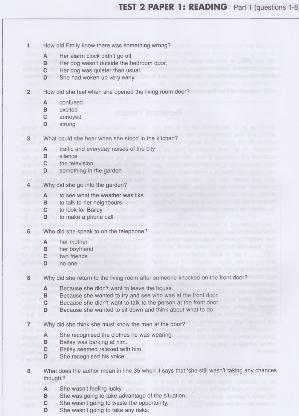 TEST 2 READING AND USE OF ENGLISH. Interactive worksheet | TopWorksheets