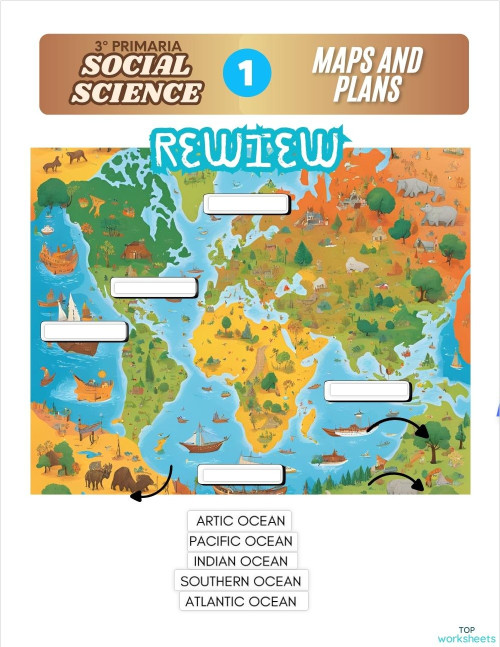 SOCIAL SCIENCE TASK U5-1º 1. Interactive worksheet | TopWorksheets