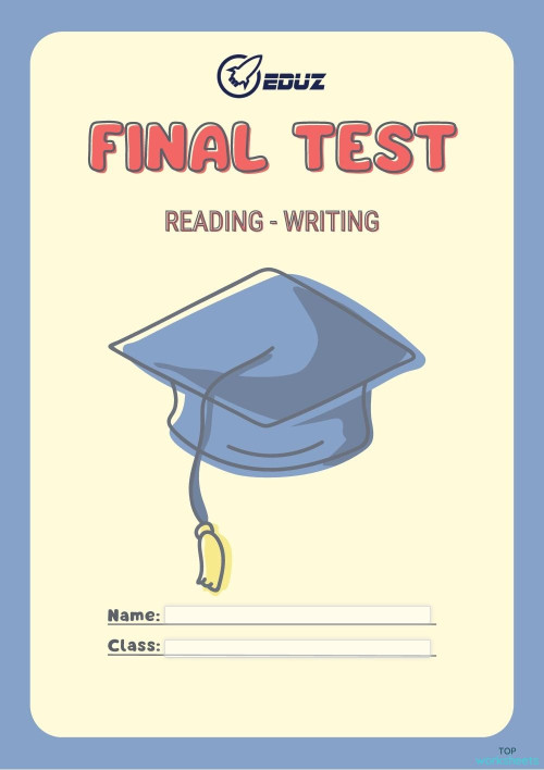 READING FINAL TEST - MOVERS(ADD). Interactive worksheet | TopWorksheets