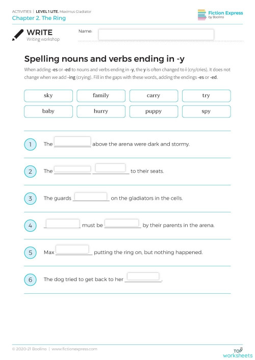 Reading Chapter 2 - Maximus Gladiator. Interactive worksheet ...