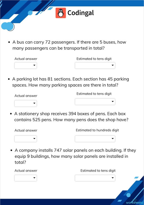 M_G04M04L10_WC02_multiply and estimate. Interactive worksheet ...