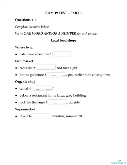 First Grade ELPA Listening Practice 1. Interactive worksheet ...