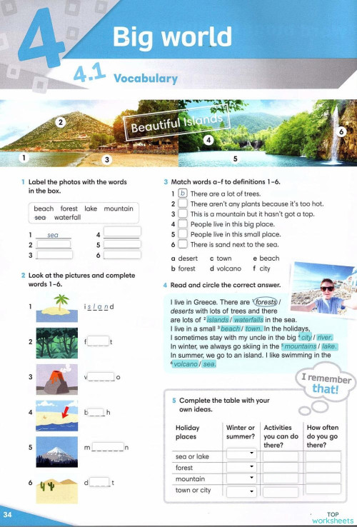 Workbook 4.1. Interactive worksheet | TopWorksheets