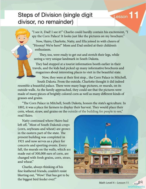 Lesson 11: Exercise 1 Pg 89-92. Interactive worksheet | TopWorksheets