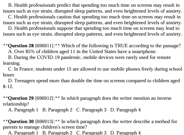 READING MULTIPLE CHOICE 04. Interactive worksheet | TopWorksheets