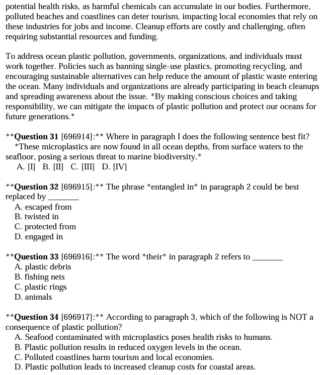 READING MULTIPLE CHOICE 04. Interactive worksheet | TopWorksheets