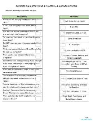 History Week 6 4.2 Growth of Seria. Interactive worksheet | TopWorksheets