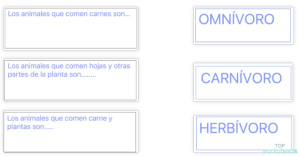 Alimentacion de los animales.. Ficha interactiva | TopWorksheets