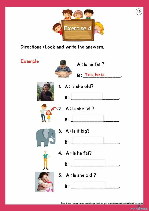 exercise 4. Interactive worksheet | TopWorksheets